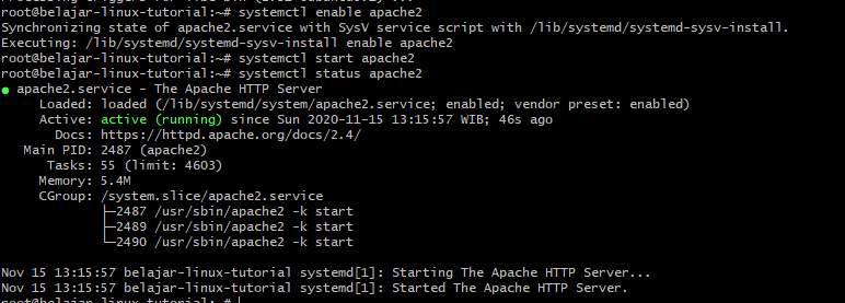 Ubuntu Instalasi Webserver Apache Di Ubuntu 2004 Belajar Linux Id Situs Belajar Linux