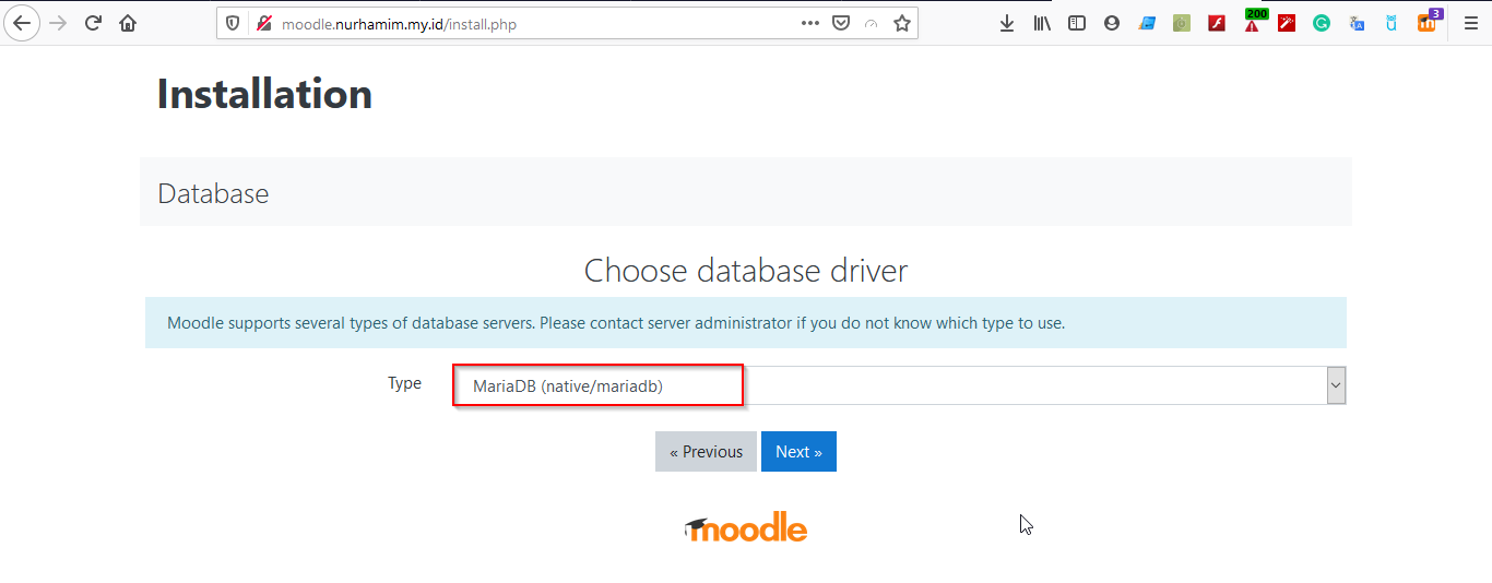 Cara Instalasi Moodle Menggunakan Nginx di CentOS 8 Belajar Linux ID - Situs belajar linux ...