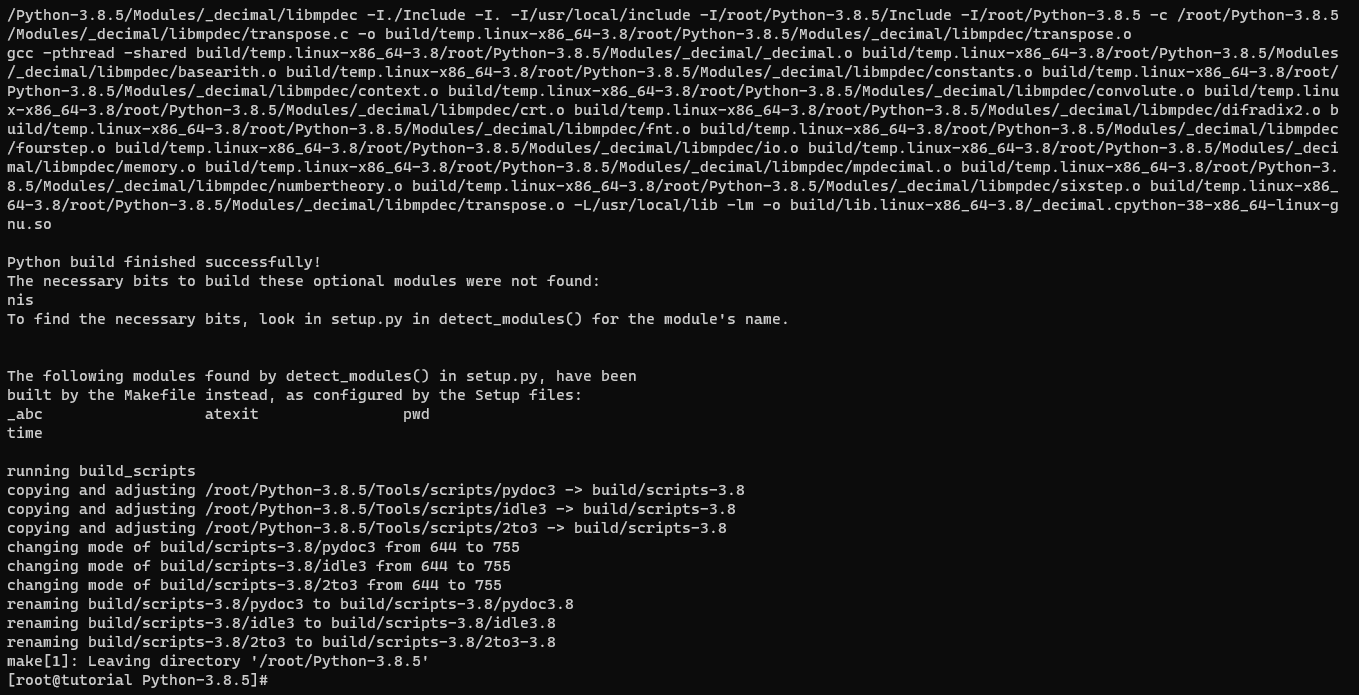 Cara Instalasi Python 3.8 di CentOS 8 Belajar Linux ID - Situs belajar ...