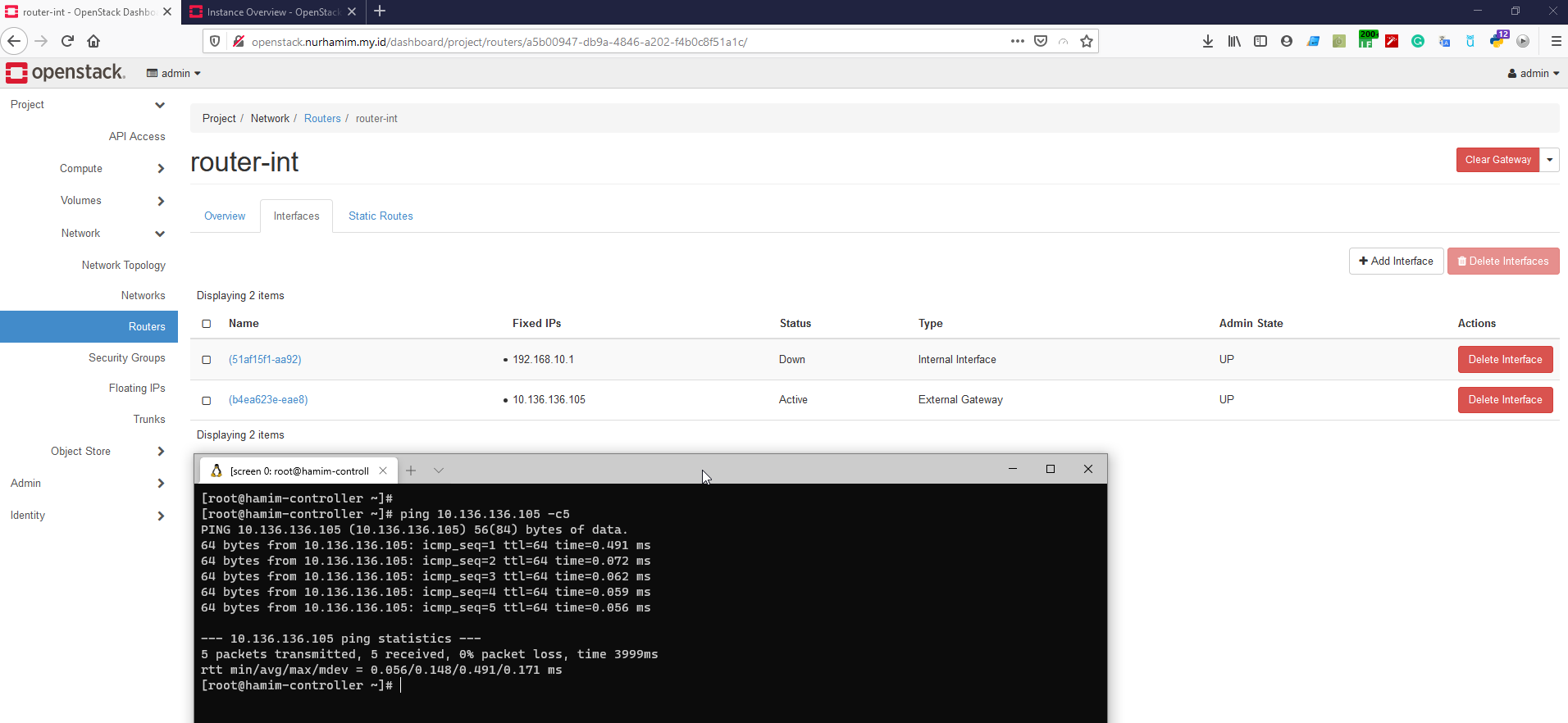 Openstack: Membuat Router Belajar Linux ID - Situs belajar linux terlengkap dan terupdate